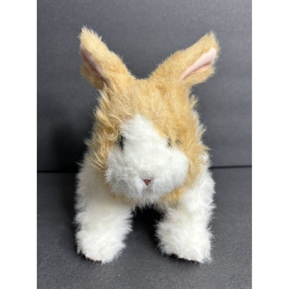 Hasbro | Toys | Furreal Friends Plush Bunny Rabbit Hop N Cuddle Tan ...